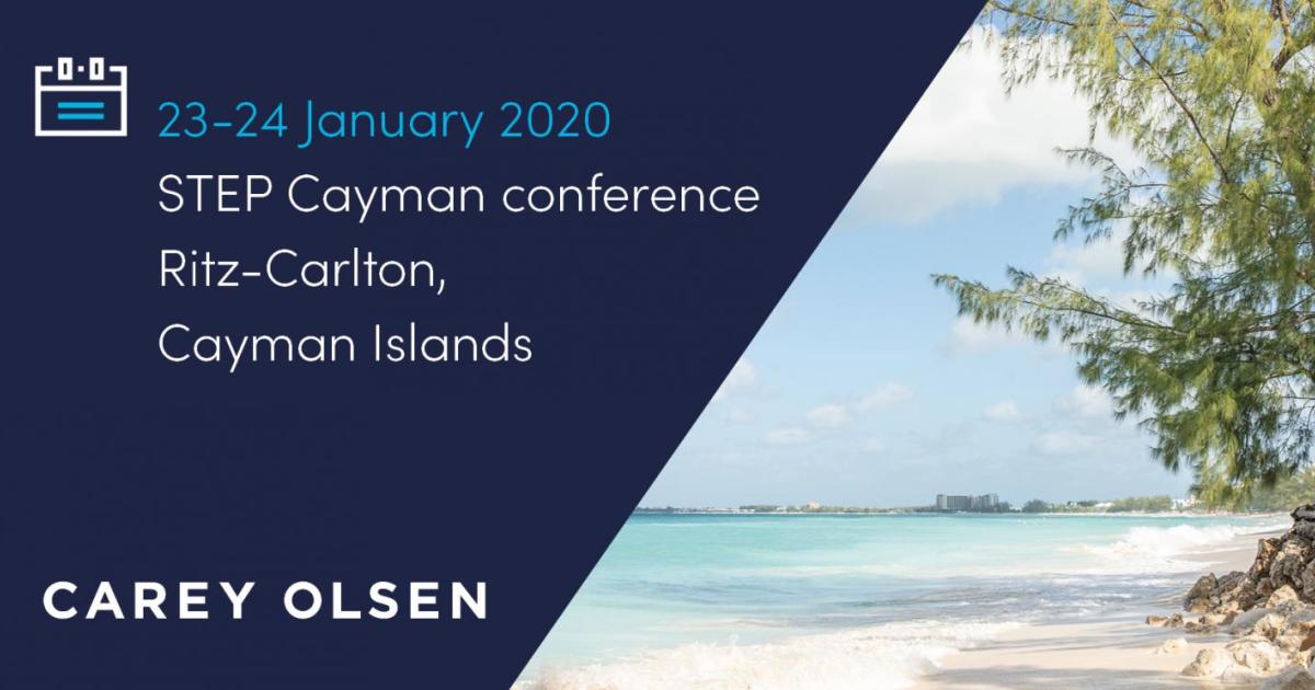 Carey Olsen sponsoring STEP Cayman Conference 2020 | Carey Olsen