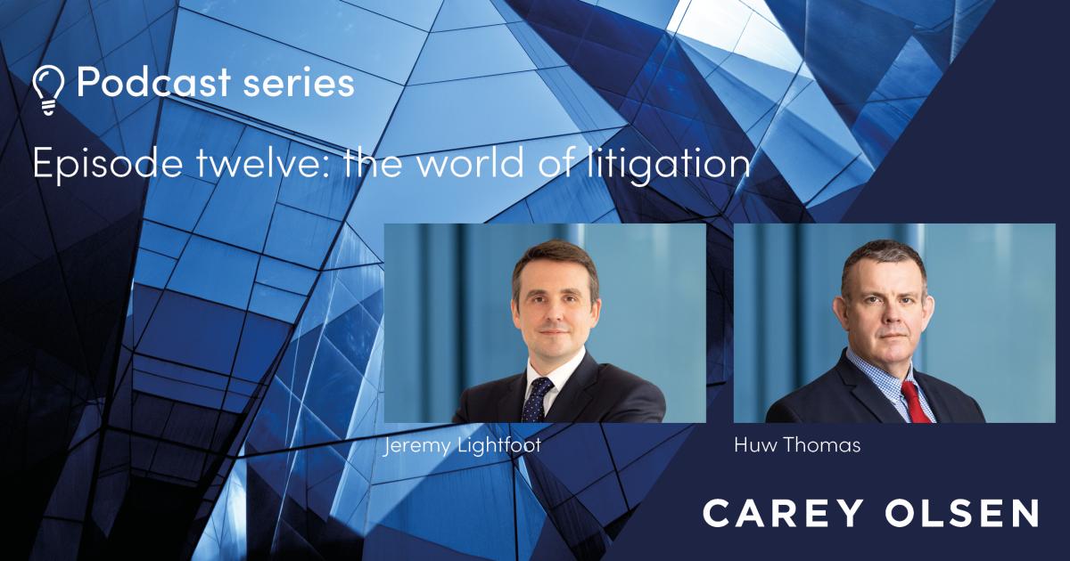 Carey Olsen people, behaviour and governance podcast series: episode 12 ...