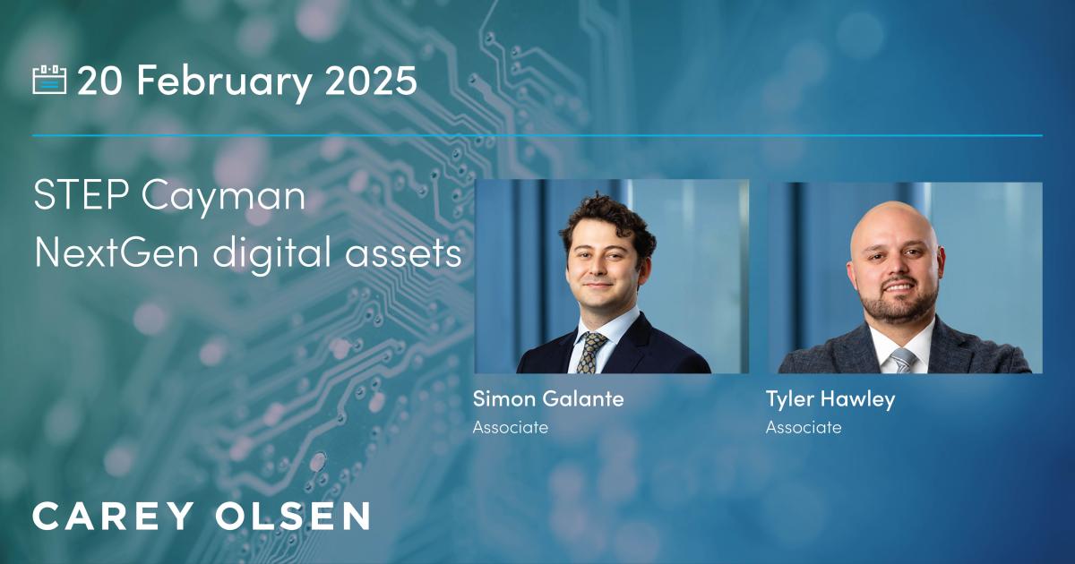 Carey Olsen speaking at STEP Cayman NextGen seminar | Carey Olsen